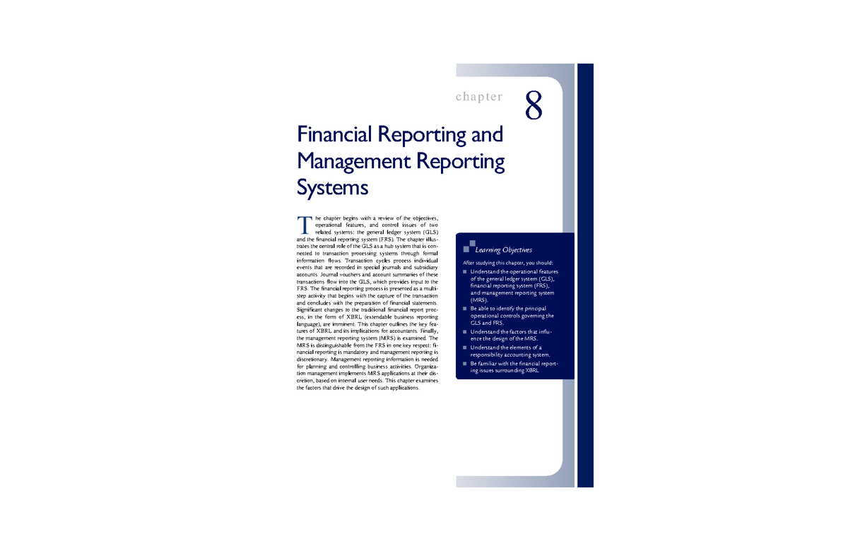 AIS+CH+08+-+Financial+reporting+and+management+reporting+systems ...