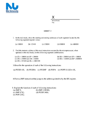 MIPS-cheat-sheet - mips cheat sheet - microprocessor - Studocu