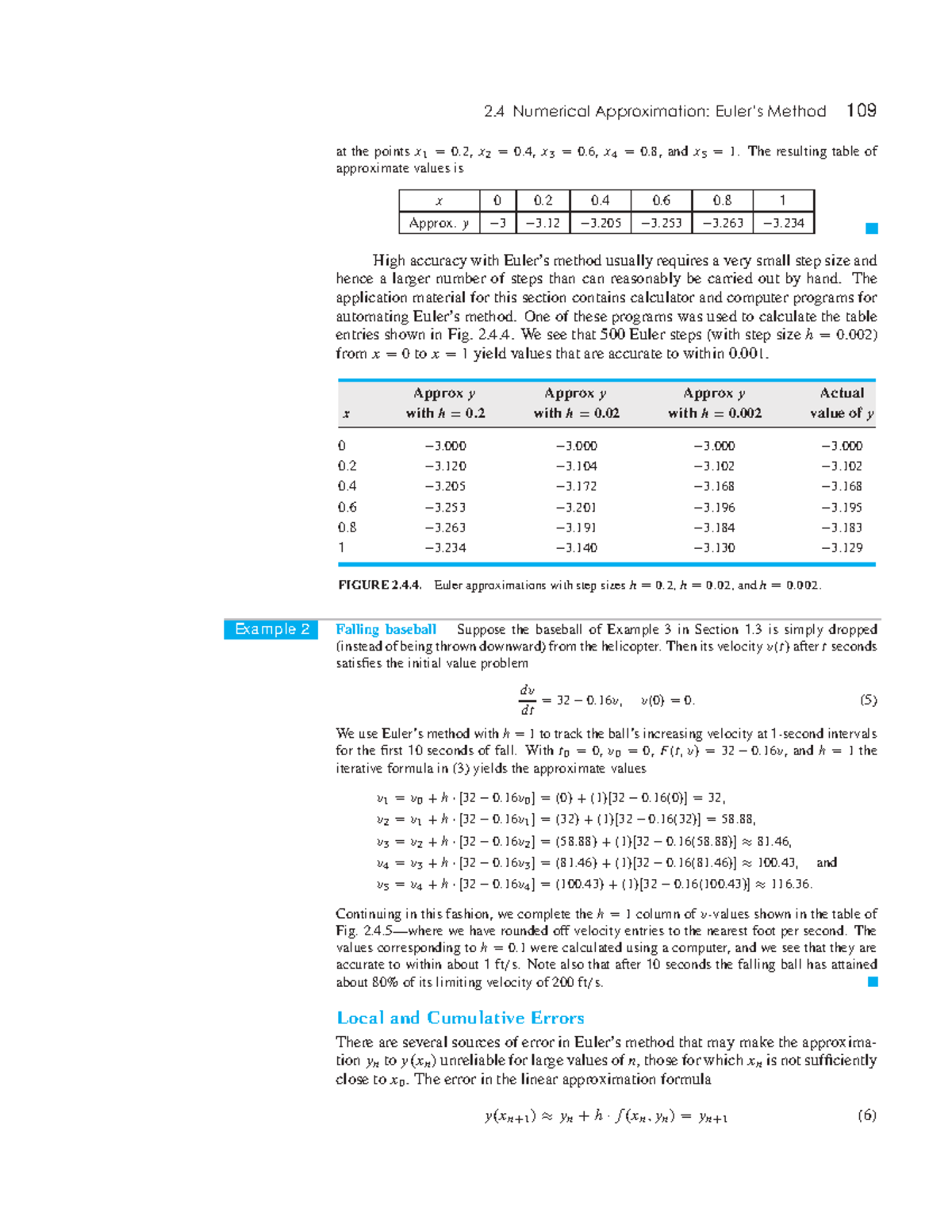 Differential-equations- (2)-42 - 2 Numerical Approximation: Euler’s ...