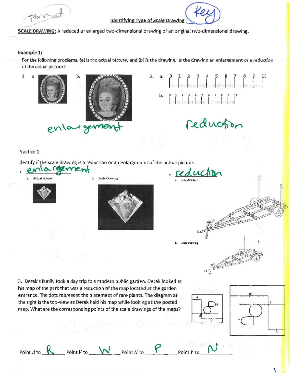 Scale and Scale Factor Notes Packet Key - JPN 110 - Studocu