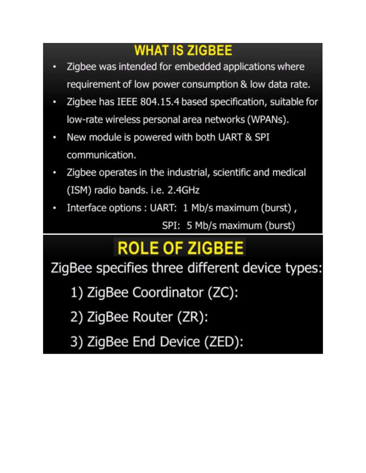 Zigbee - edf - Computer Networks - Studocu