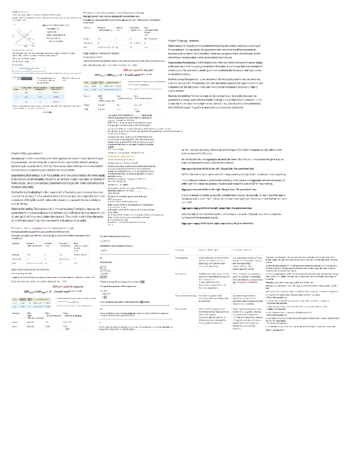Macro Econ Study Guide 2 - ECO 1002 - Studocu