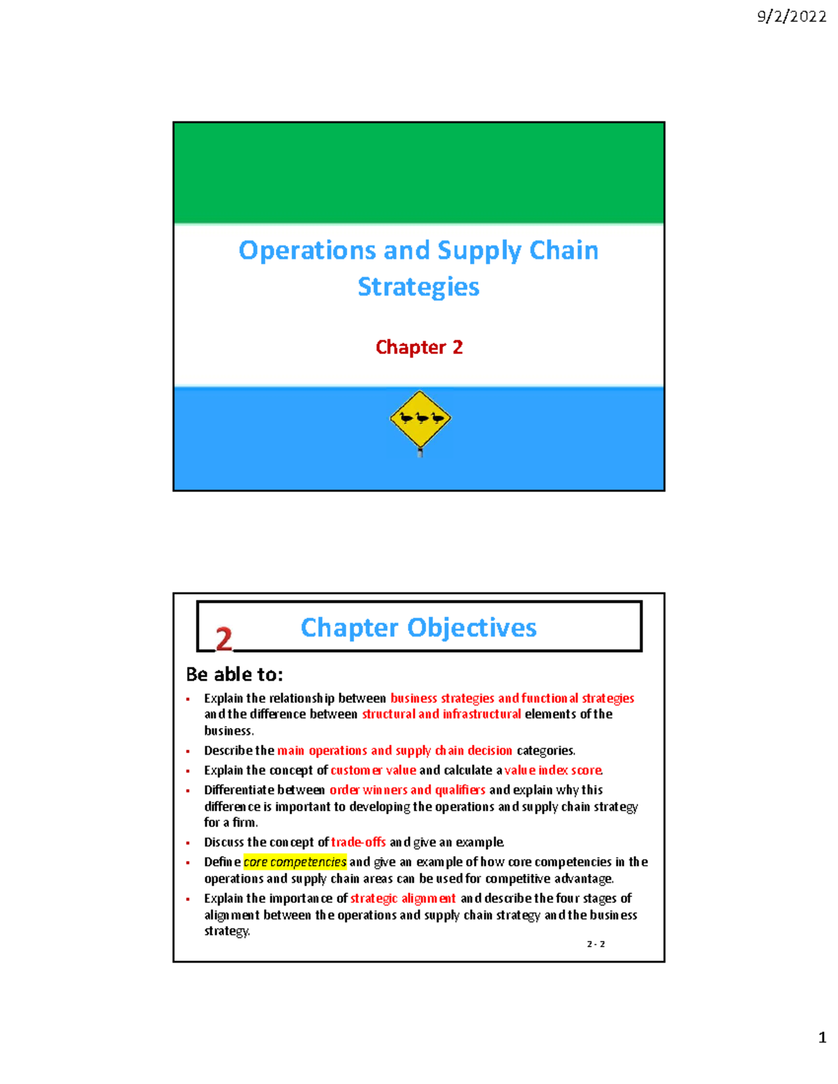 2. Operations and Supply Chain Strategies - Operations and Supply Chain Strategies ...