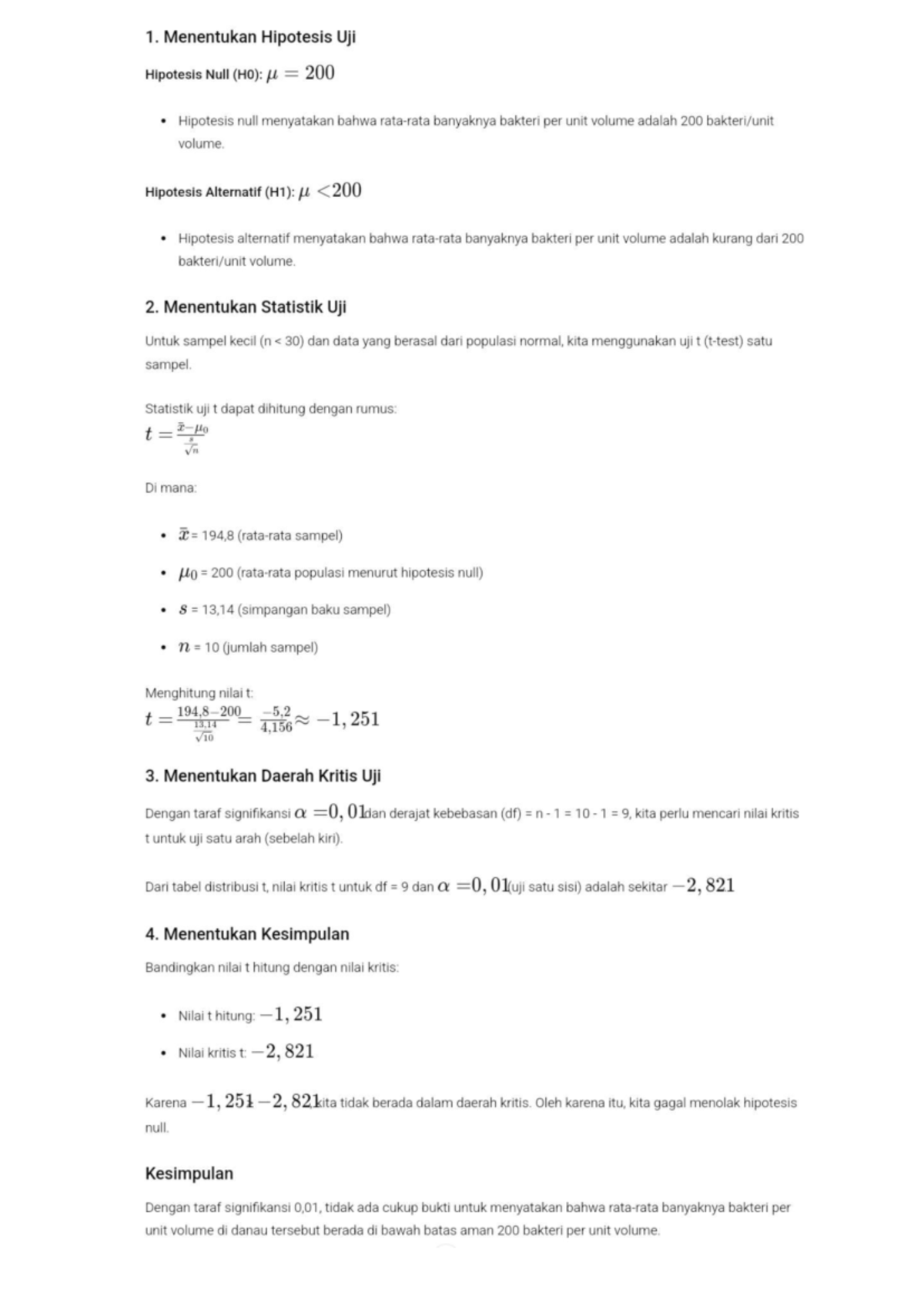 Diskusi 7 metode statistik I - Teori Organisasi - Studocu