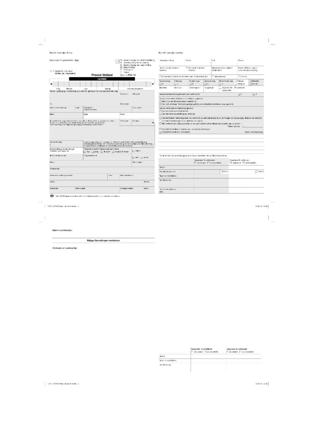 Combibon - invuloefening om een bekeuring te leren uitschrijven ...