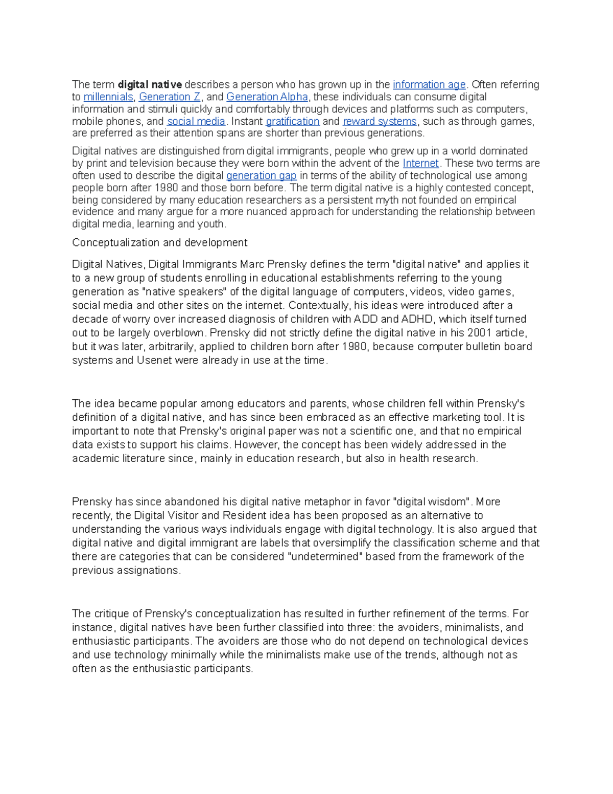 Building-AND- Enhancing (Digital Native) - The term digital native ...