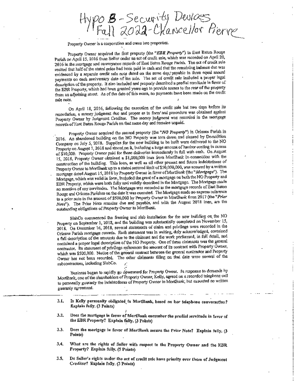 HYpo 8 Security Devices Fall 2022 - IDK1 - Studocu