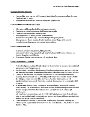 (5) Benign WBC Disorders - BENIGN WBC DISORDERS Morphological changes ...