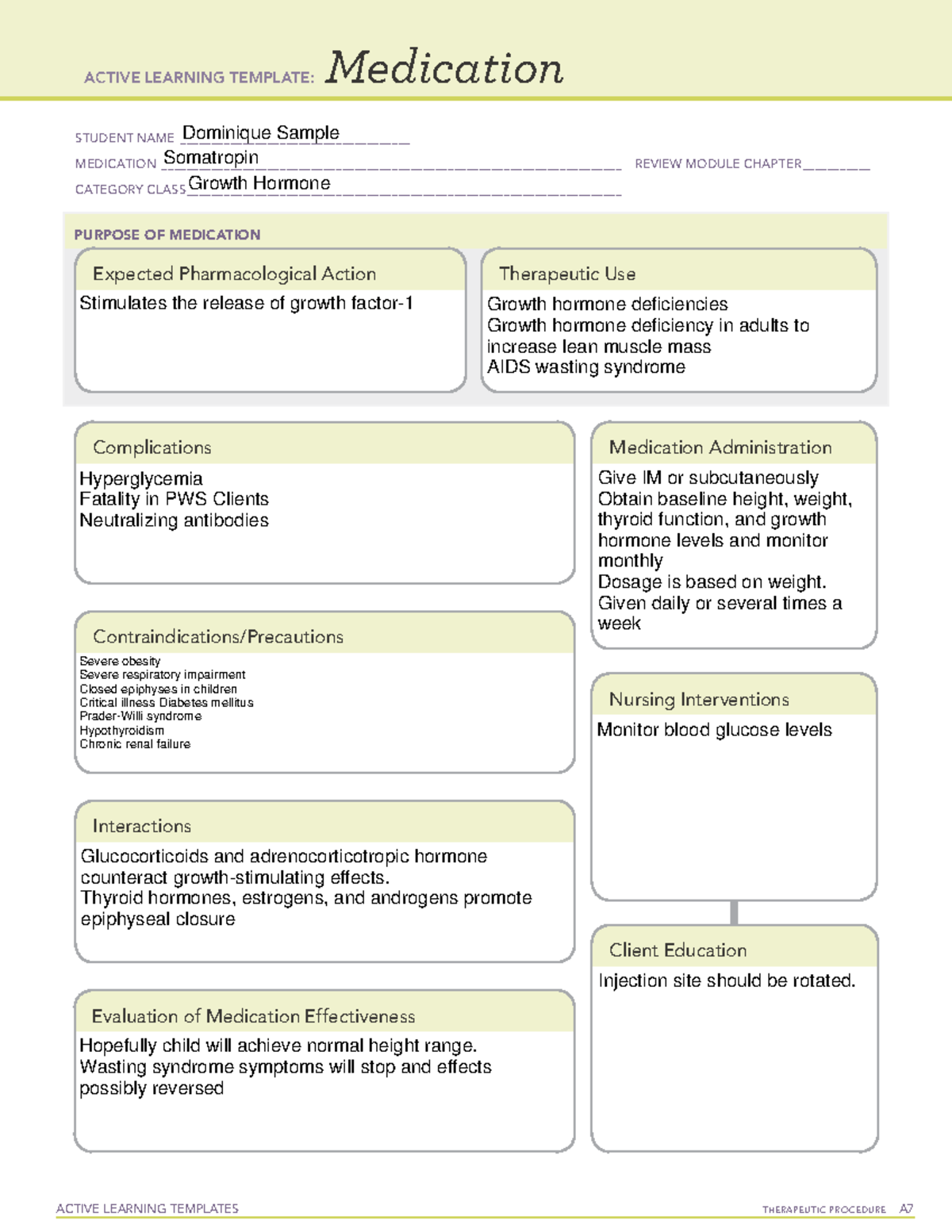 Somatropin Active Learning Template - ACTIVE LEARNING TEMPLATES ...