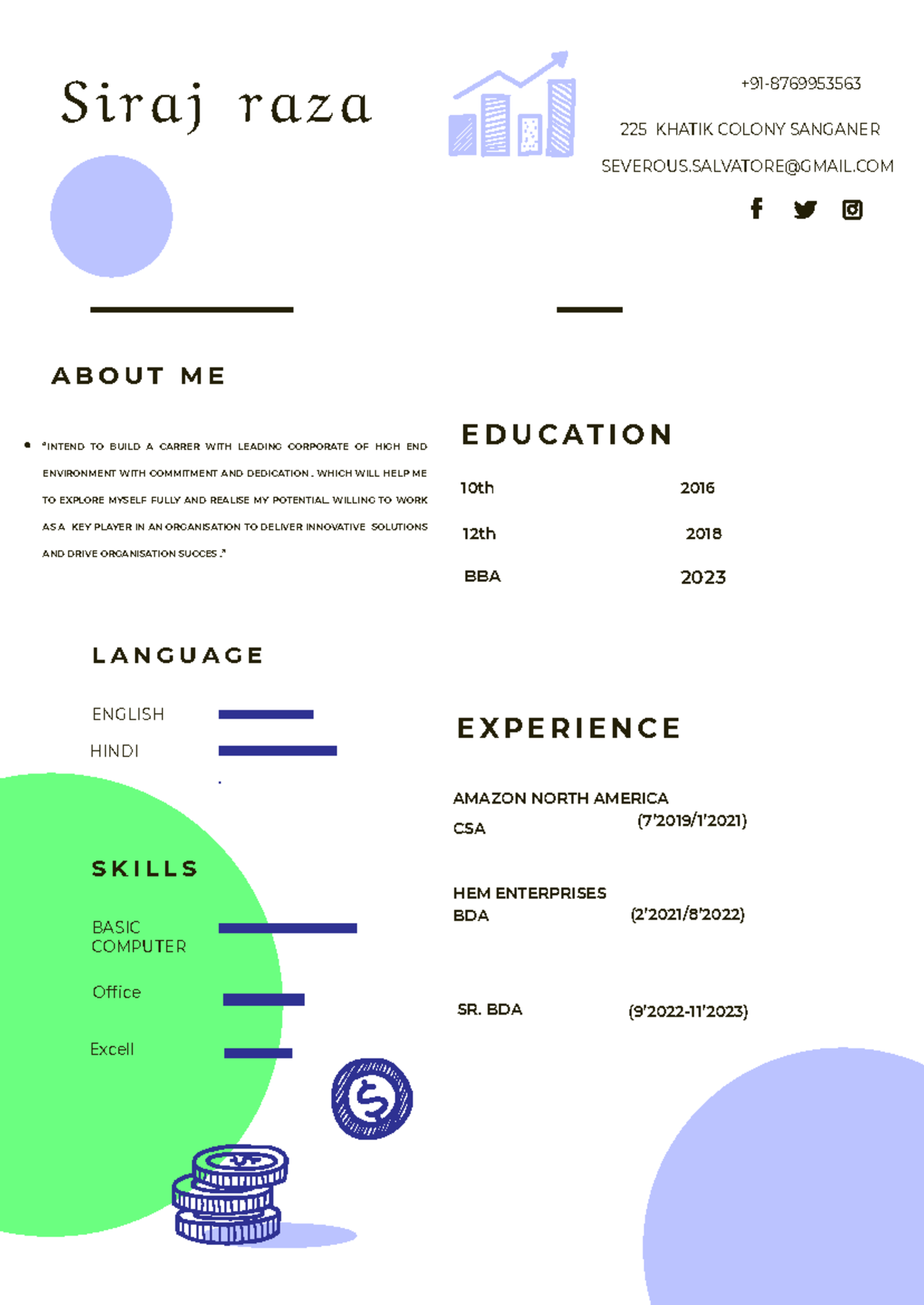 Wepik 2024 1 24 18 55 53 Doodle Hand drawn Business Resume - +91- 225 ...