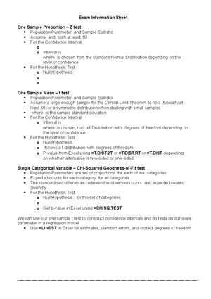 Common Symbols Guide - 1. Greek Letters: α : Significance level used in ...