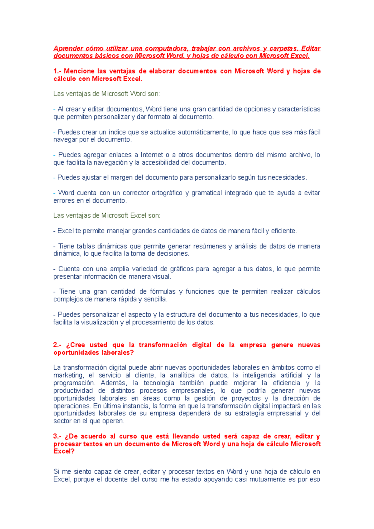 Foro de informatica - foro - Aprender cómo utilizar una computadora ...