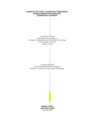 RRL DCIT60 - RRL - Title: Development of Interactive Educational ...