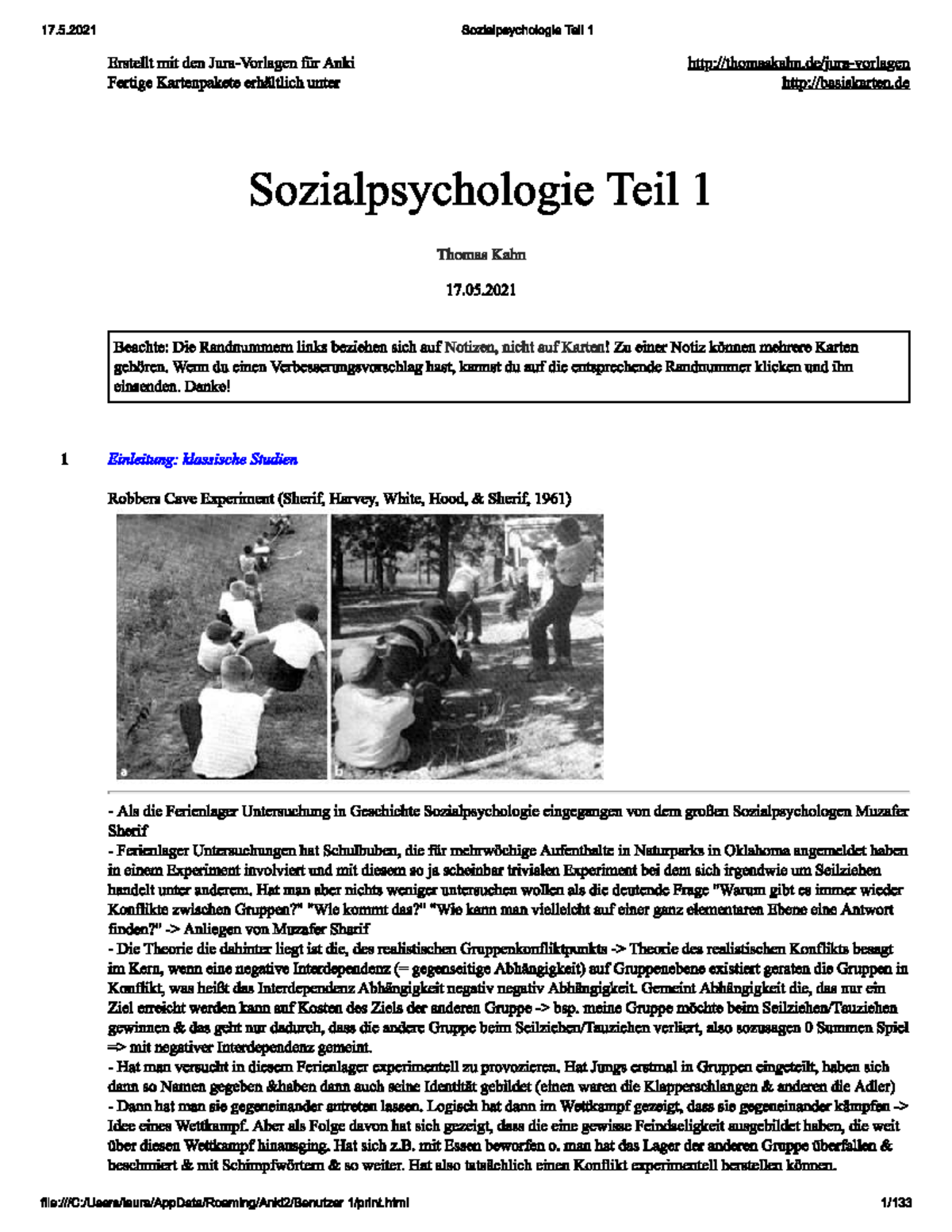 Sozialpsychologie (Teil 1) ZF - Assessmentmodul 1 Sozialpsychologie I ...
