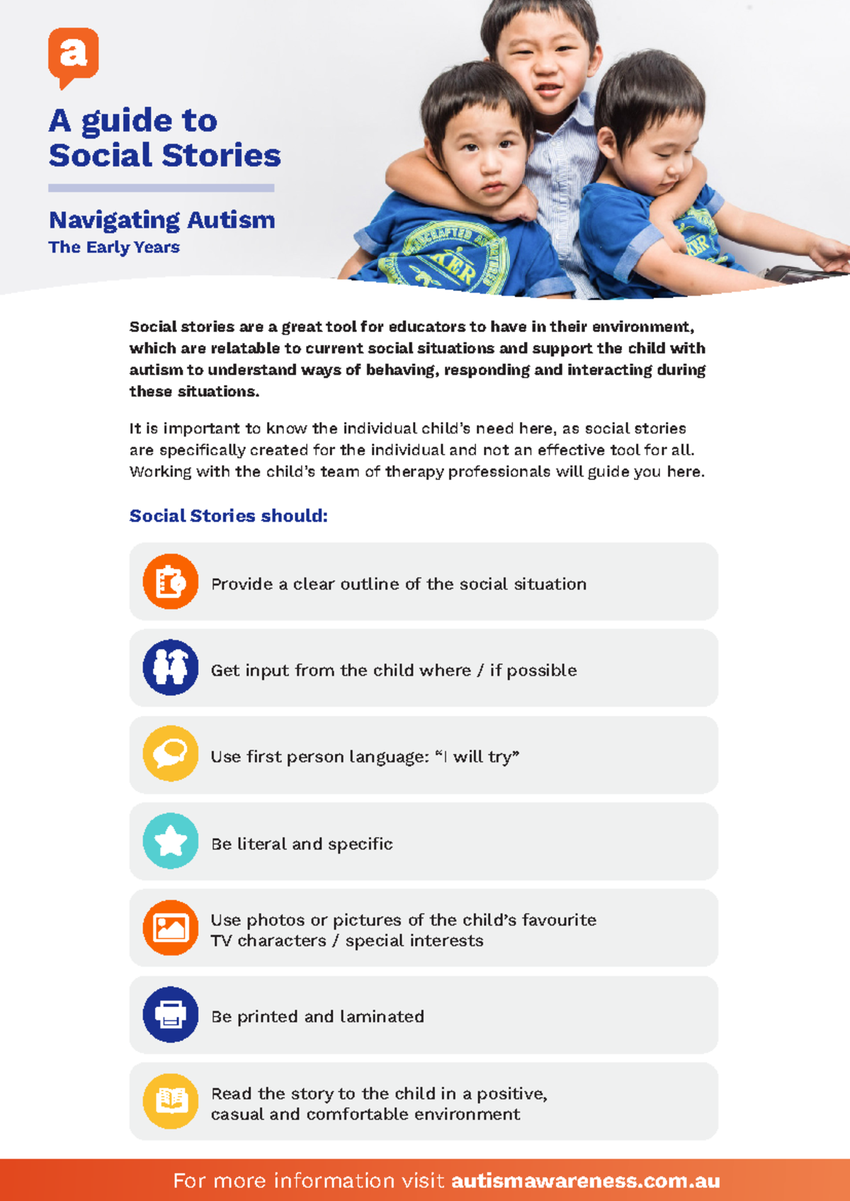 13 Navigating-Autism guide-to-social-stories - For more information ...