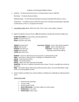 Sensory receptors - Anatomy Cheat Sheet - SENSORY RECEPTORS Respond to ...