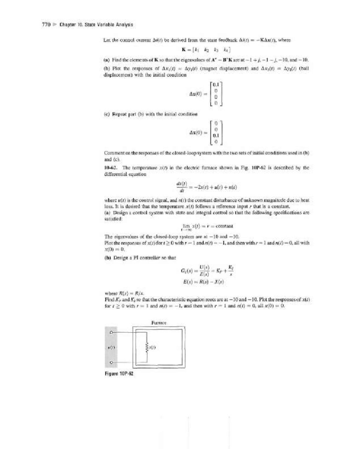 Automatic Control Systems Notes Part8 Part6 - 77 0 Chapter 10. State ...
