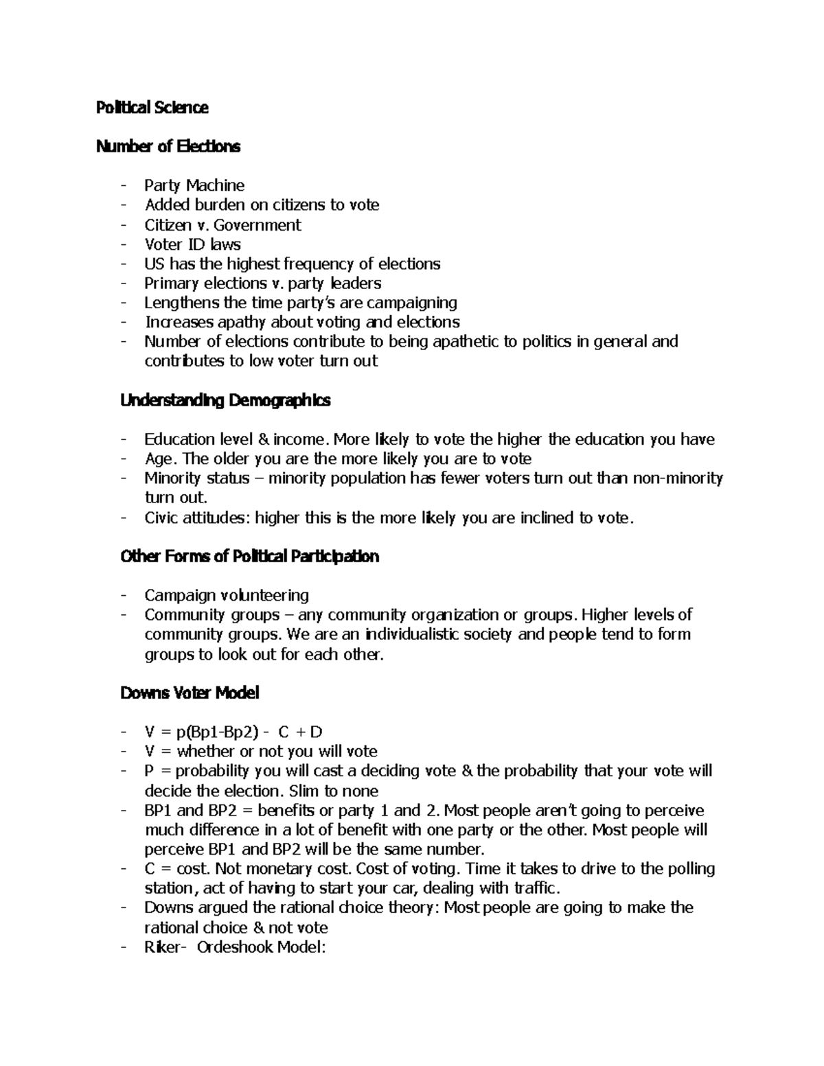 Pols 10*11*17 - Political Science Lecture Notes - Political Science ...