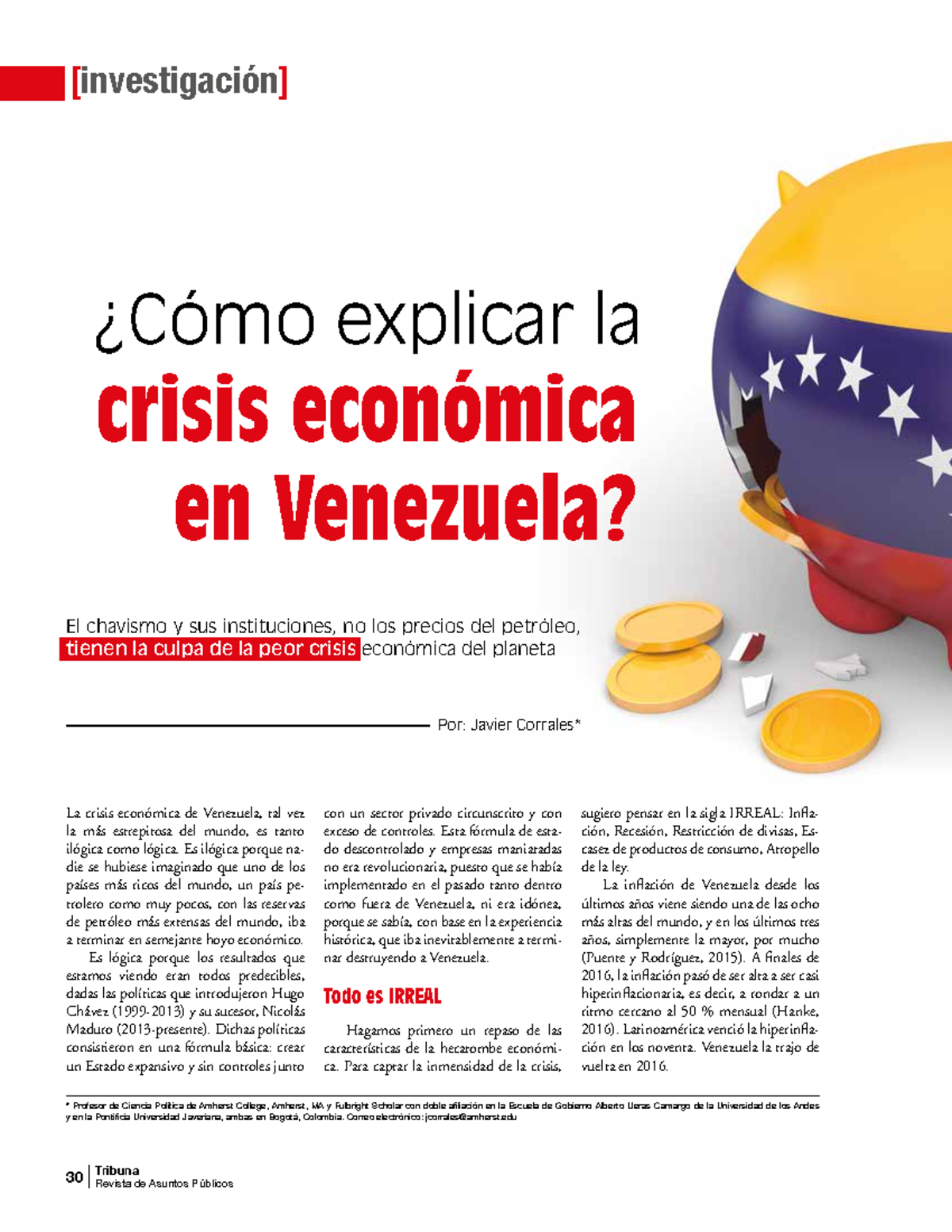 Como explicar la crisis Venezuela 2017 Tribuna - La crisis económica de ...