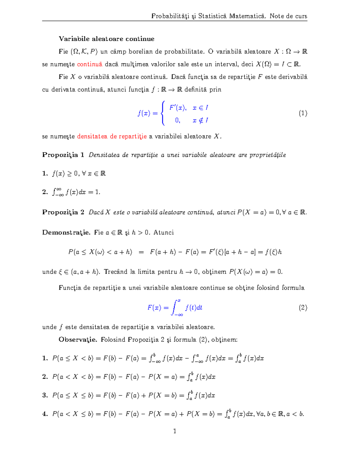 Curs 5 Cib - Cursuri Toma Aida Elena - Probabilit ̆at ̧i ̧si Statistic ...
