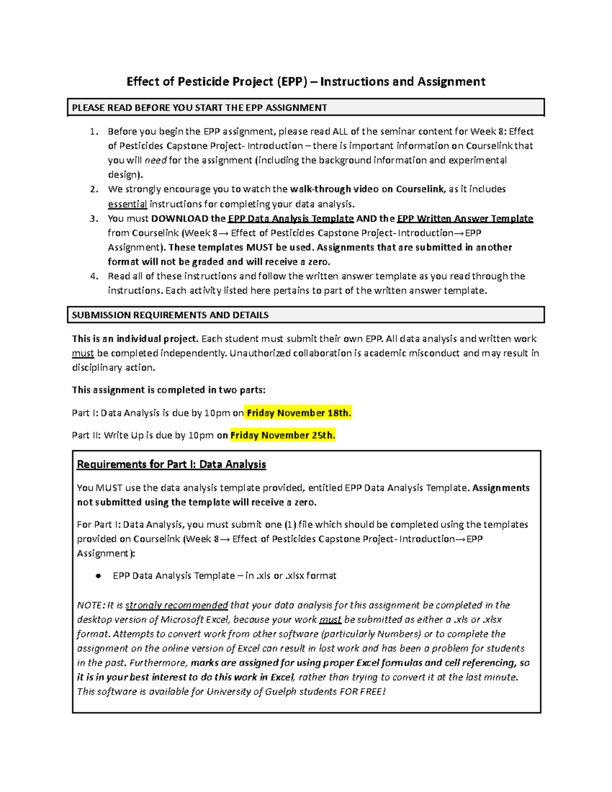 Effect of Pesticide Project Instructions and Components.docx - Google Docs2 - PLEASE READ BEFORE ...