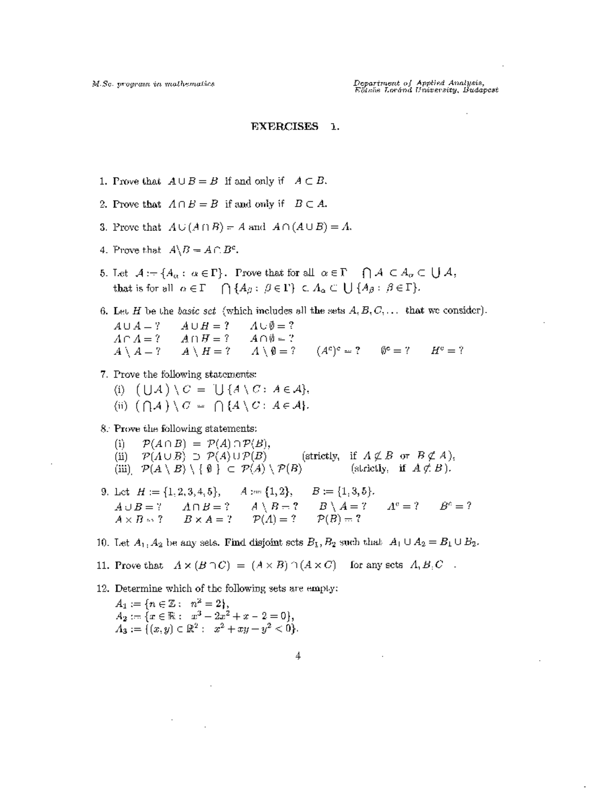 Homework 2 Excercises - MATH 1420 - Studocu