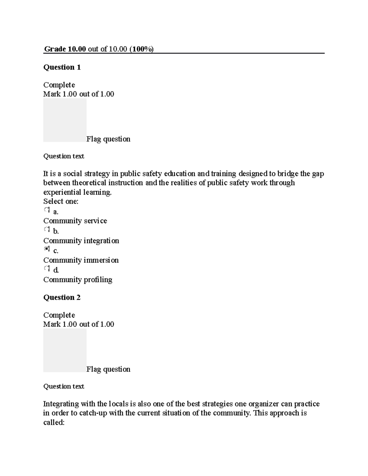 NSTP 2 MQ1 - Learning program is continuously being enhanced and is ...