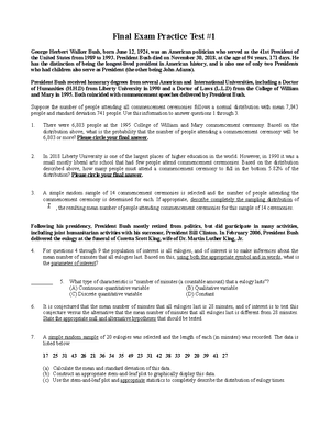 Test 1 Practice 1 - Test 1 Practice Test In partnership with the U ...