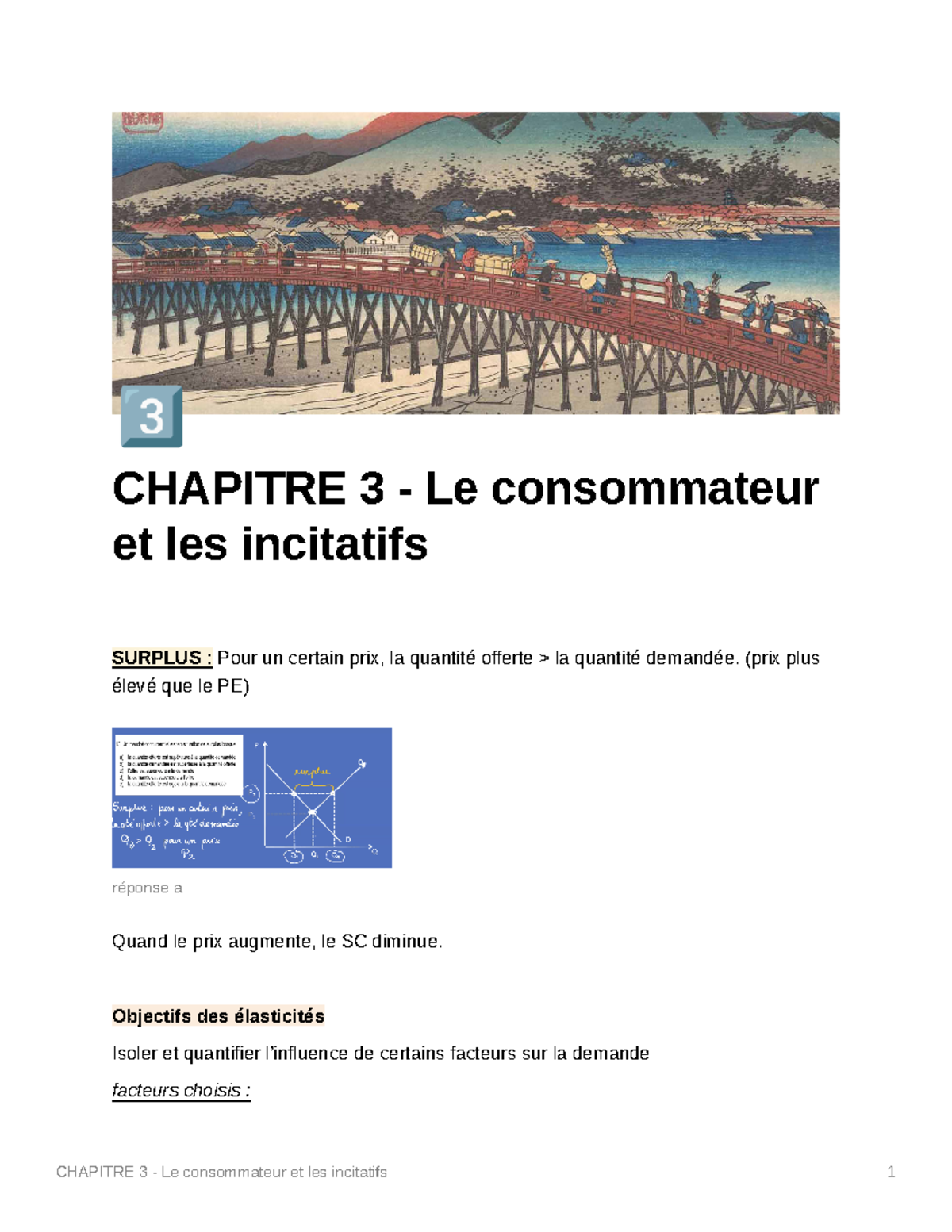 Chapitre 3 - Le consommateur et les incitatifs - ² CHAPITRE 3 - Le consommateur et les ...