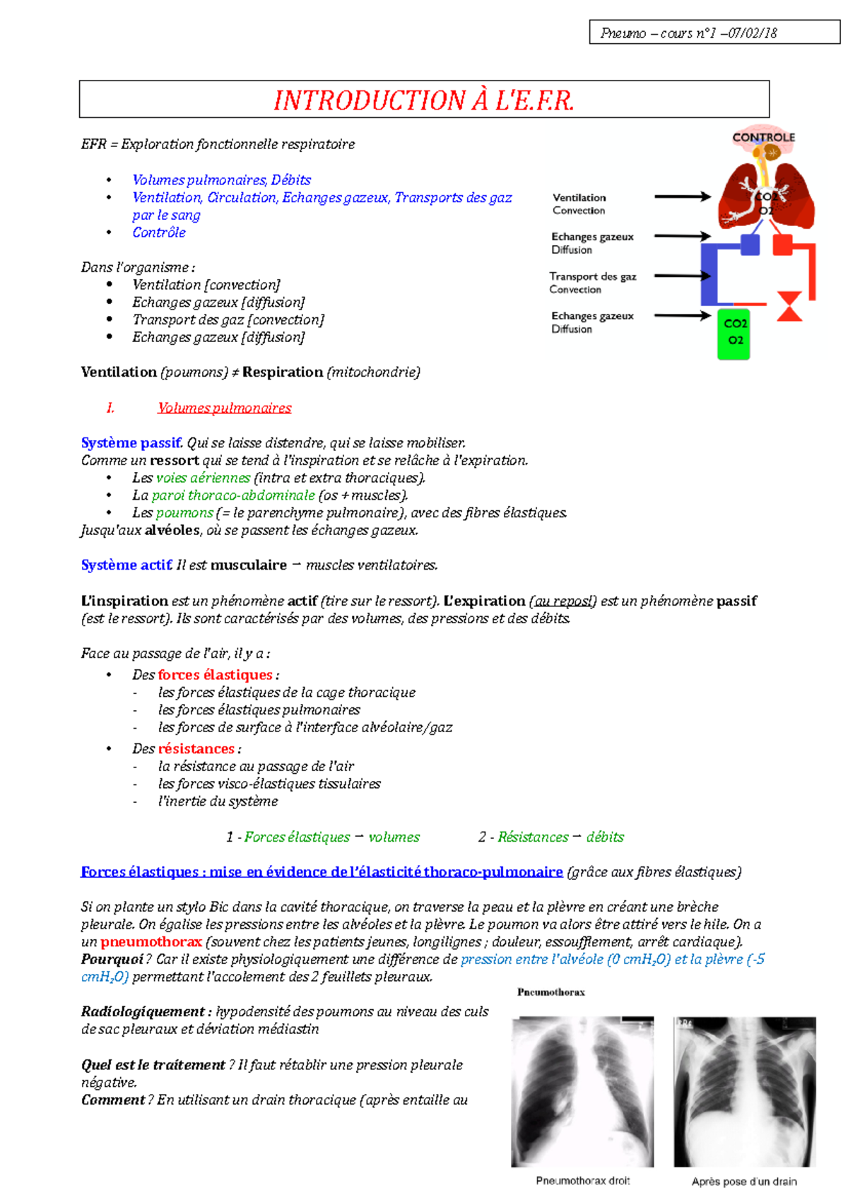C9 - Introduction à l'EFR - INTRODUCTION À L'E.F. EFR = Exploration ...