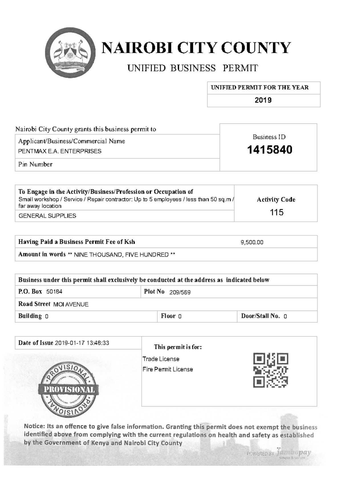 Nick 1 - farming in mediteranian - Nairobi City County grants this ...