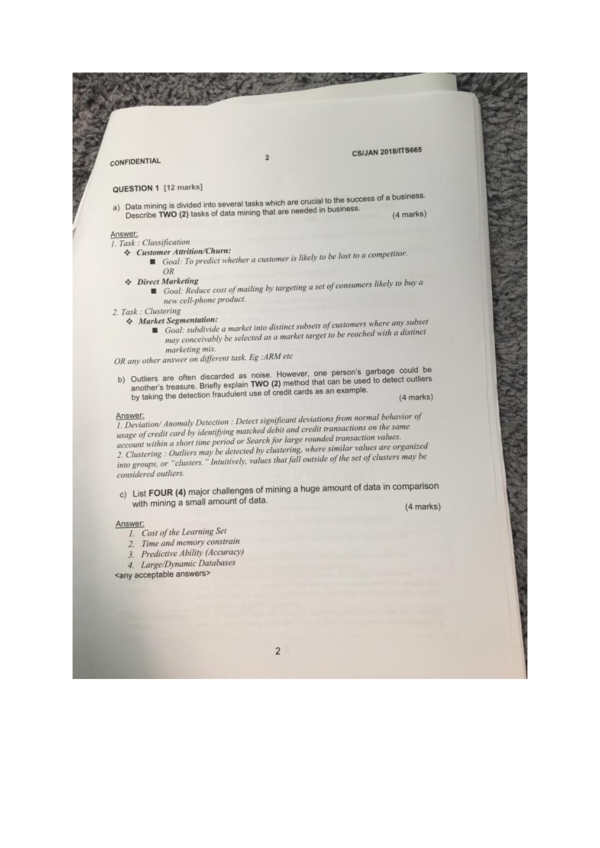 JAN 18 ISP 565 - to do pastyear - Intelligent System Engineering - Studocu