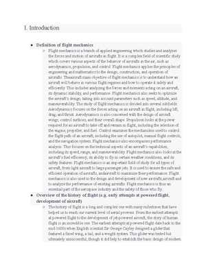 Flight dynamics and simulation - VI. Flight dynamics and simulation ...