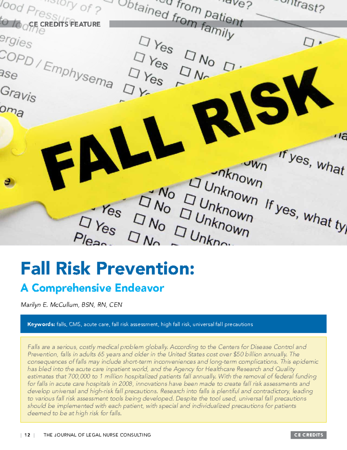 Retrieve - Assignment Pdf - Fall Risk Prevention: A Comprehensive ...