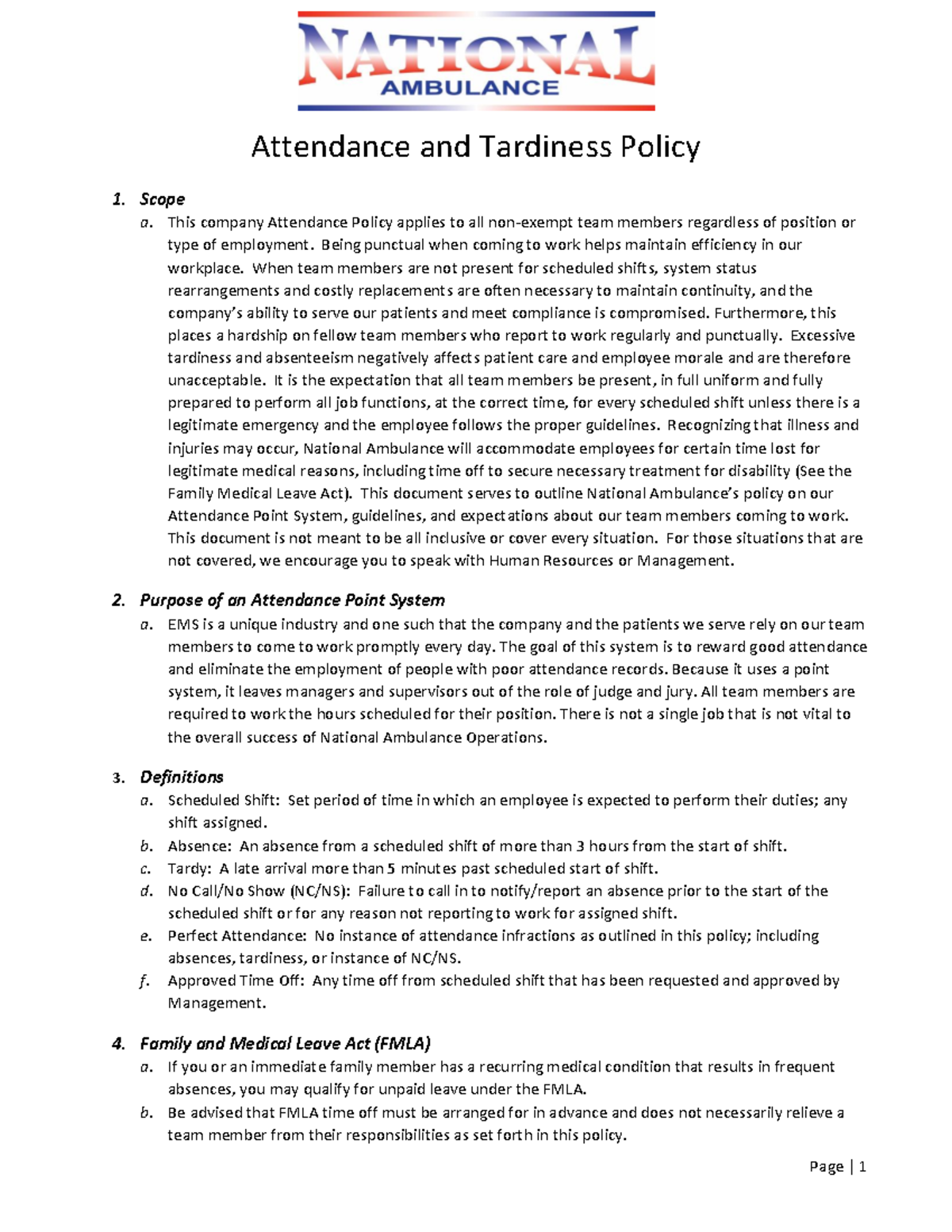 Attendance Tardiness Policy upd 322020 - Attendance and Tardiness ...