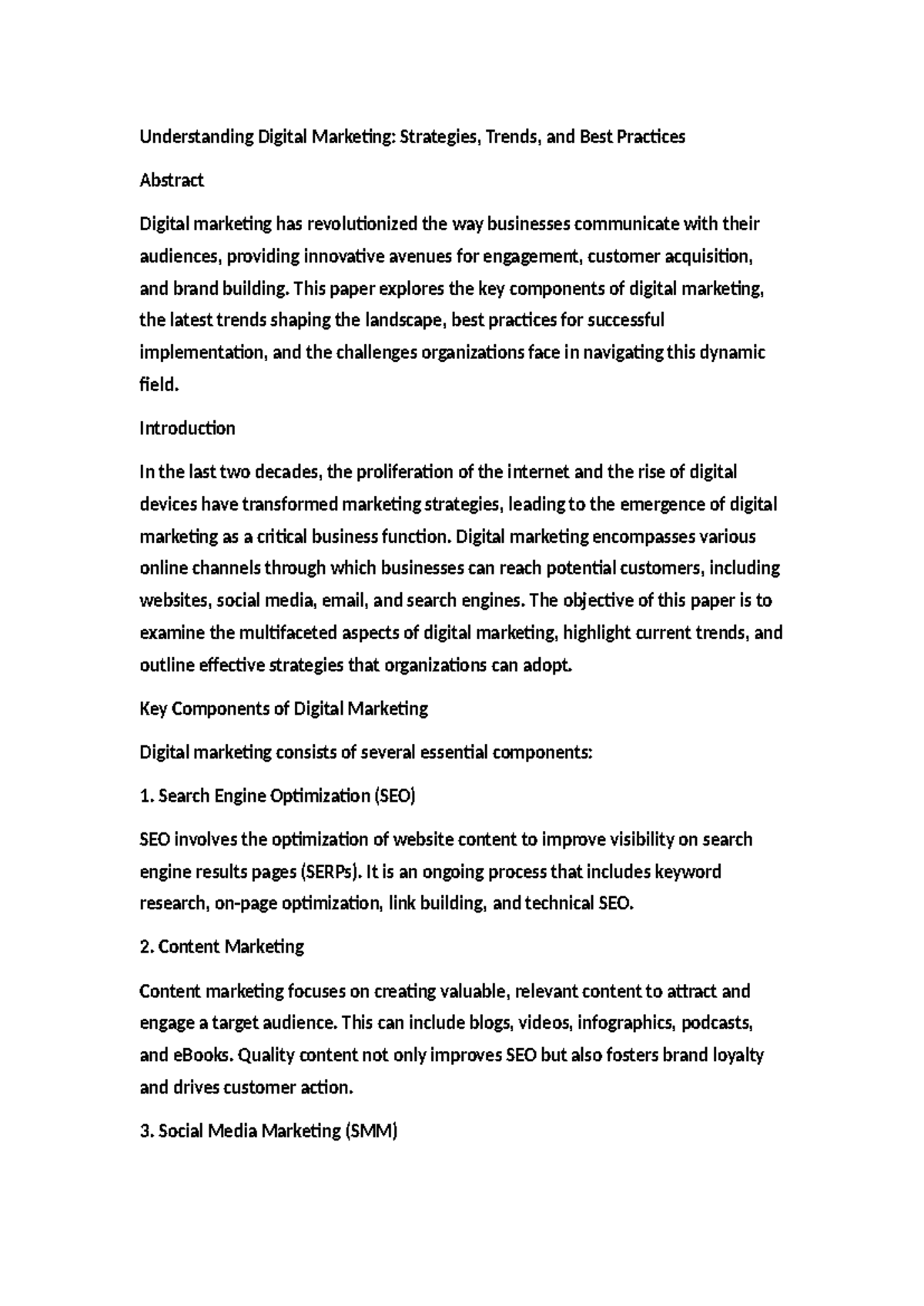 Digim 2 - Digital Marketing Notes - Understanding Digital Marketing ...