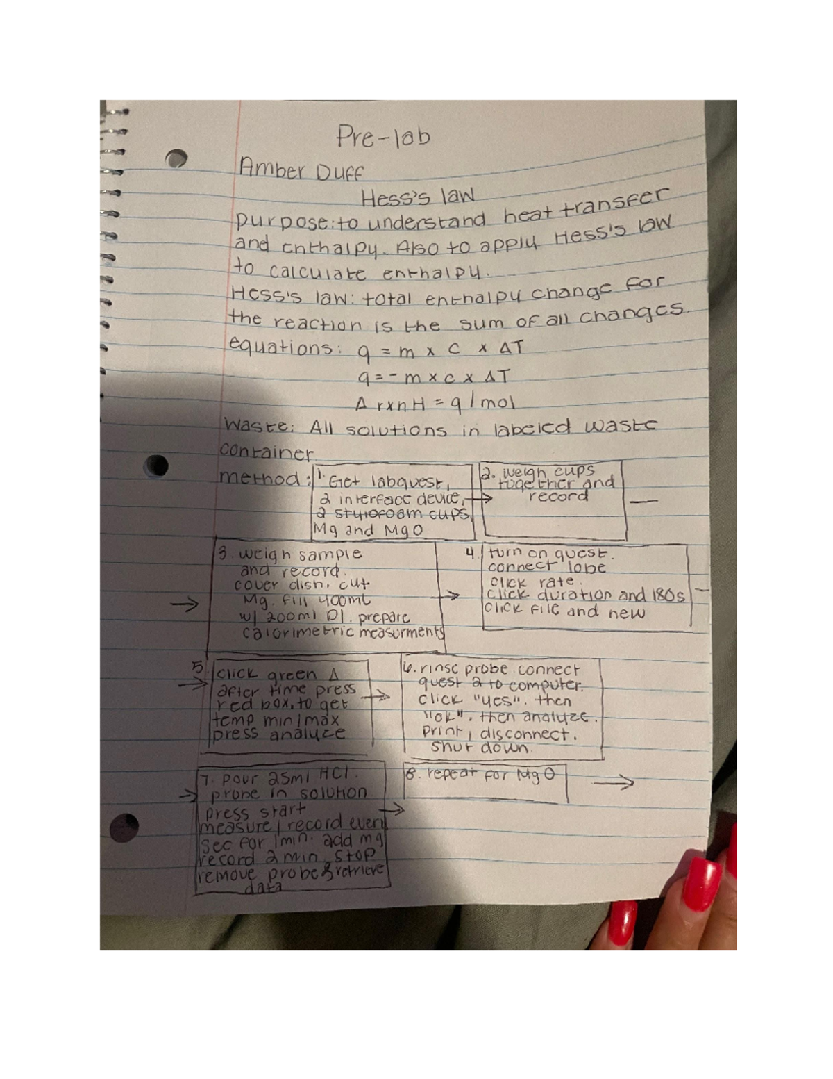 Lab One Chem Report Chm 2046l Studocu