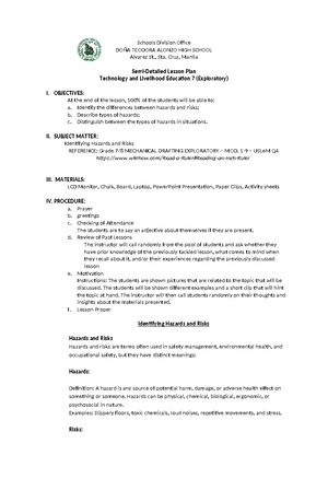 Profed 12 50-item-test - TECHNOLOGICAL UNIVERSITY OF THE PHILIPPINES ...