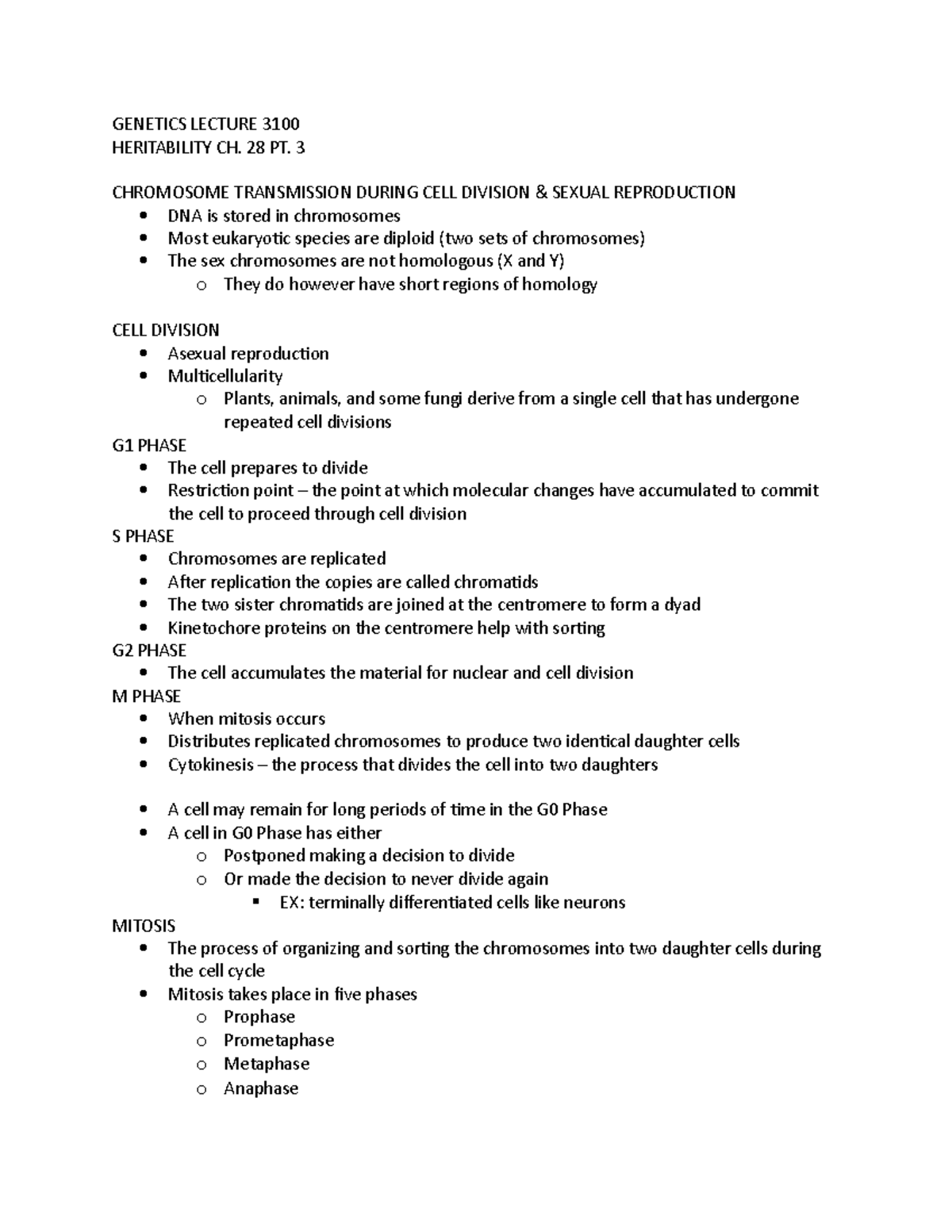 Heritability pt. 3 - Dr. Cole Easson - GENETICS LECTURE 3100 ...