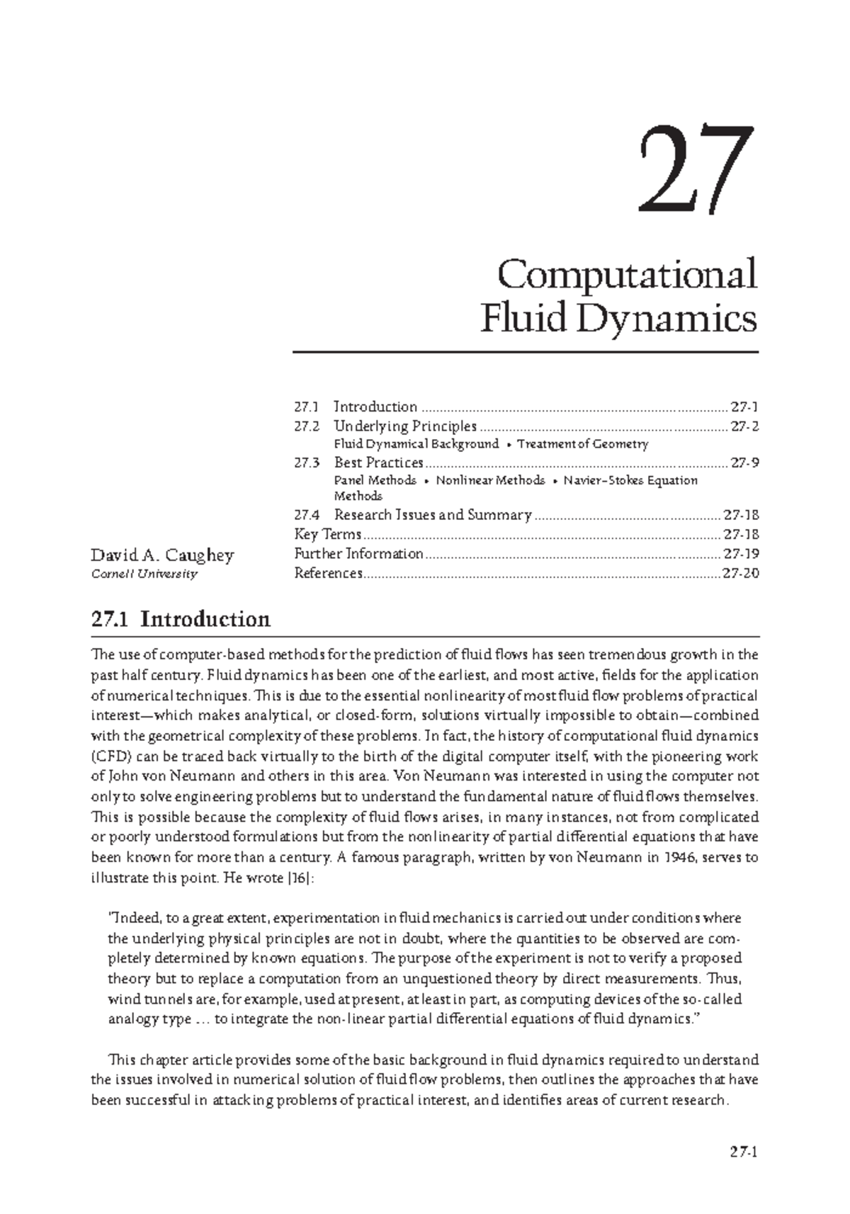 Computing handbook cse (35) - 27 - 27 Introduction e use of computer ...