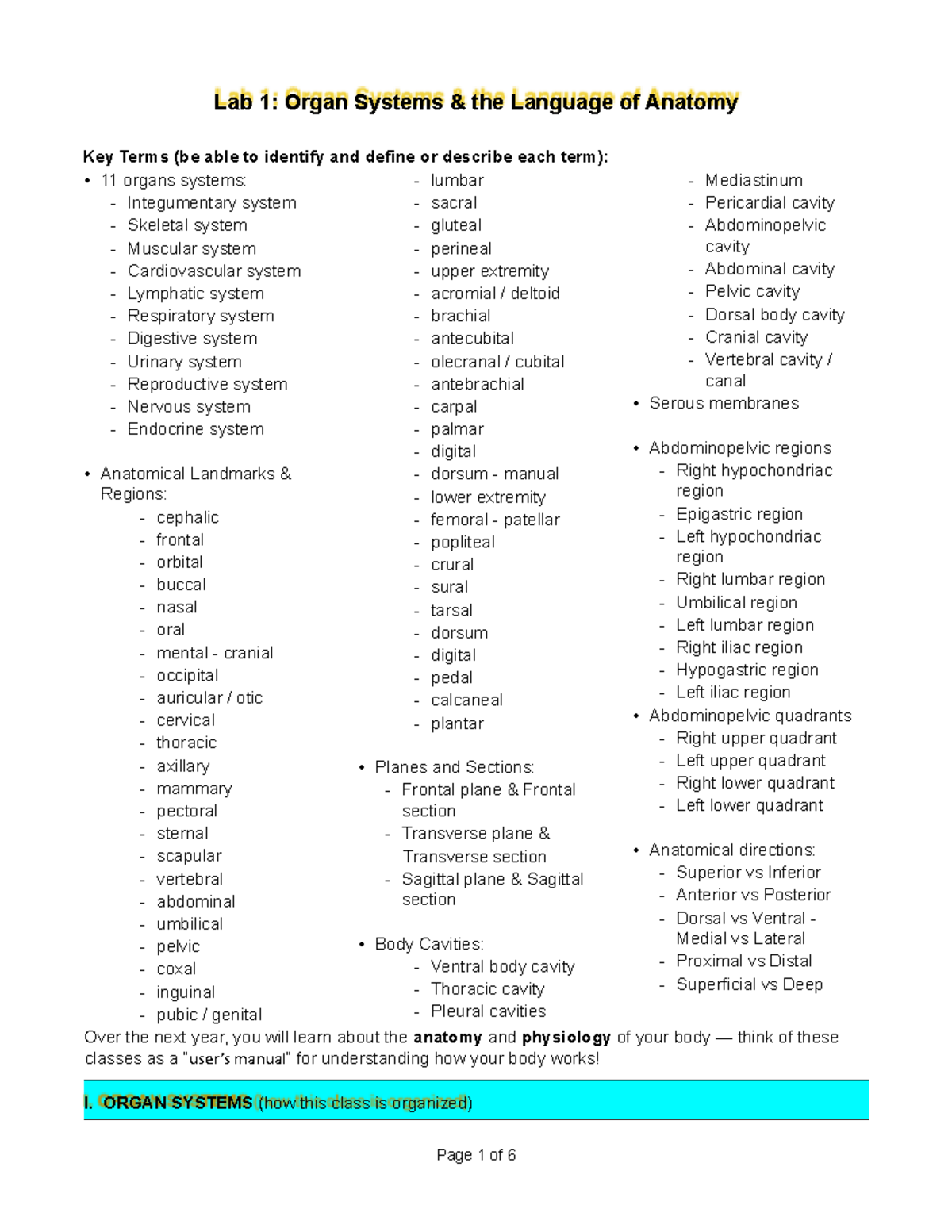 Kami Export - Lab 1. Organ Systems and the Language of Anatomy-2 - Kami Converted - Lab 1: Organ ...