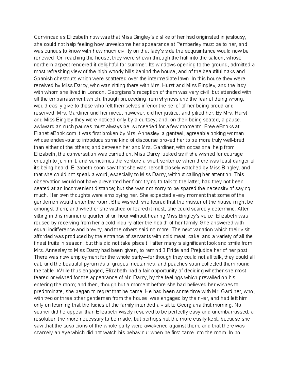 Untitled document - ghth - Convinced as Elizabeth now was that Miss ...