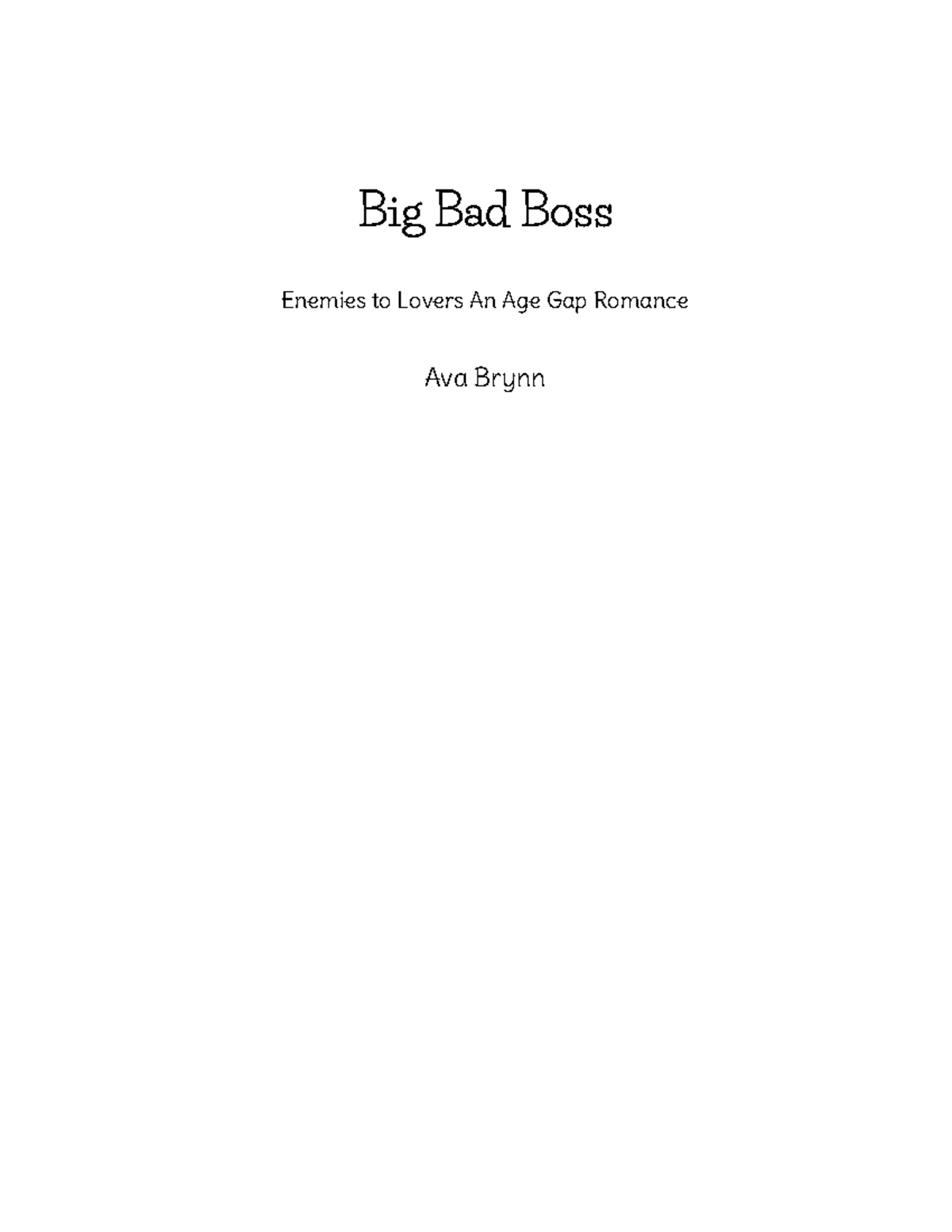 Big-Bad-Boss - MOSTRAR INTERES AL PUBLICO GENERAL - Big Bad Boss ...