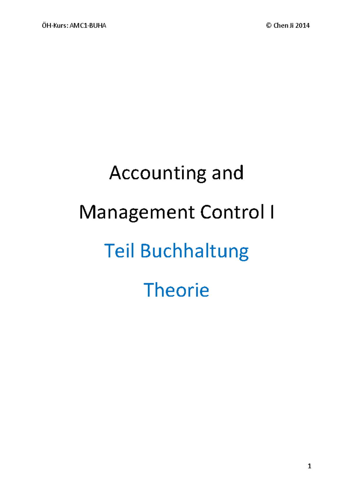 ÖH AMC1 BUHA Theorie-NEU - Warning: TT: undefined function: 22 Warning: TT: undefined function ...