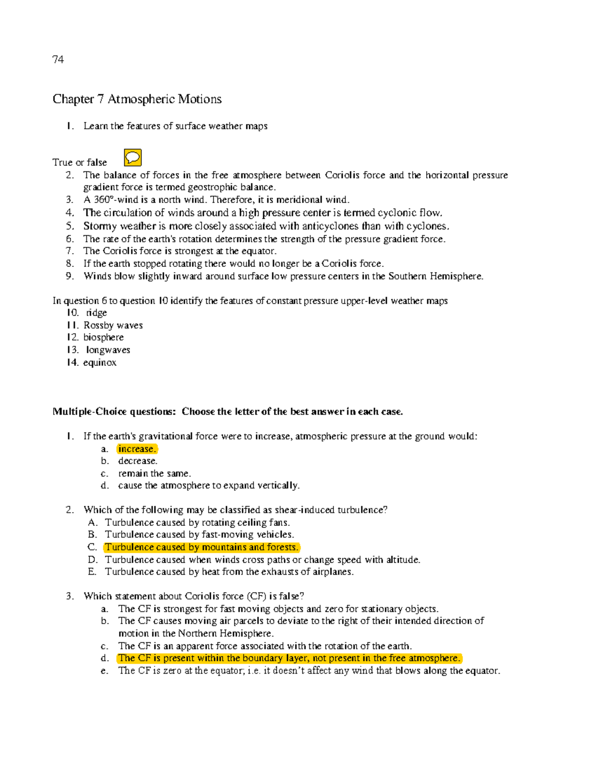 Chapt 7 - Review Questions - Warning: Popup annotation has a missing or ...