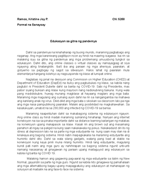 21st CLPW Q2 Module 1 Lesson 1 - 21 st Century Literature from the Philippines and the World ...