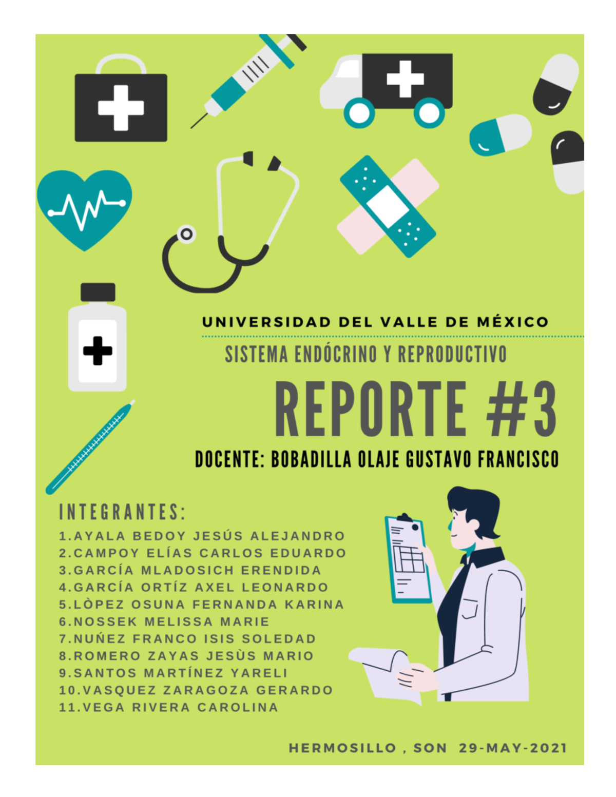 Reporte 3 - mapas endocrinologos y actividades - . Habilidades y conocimientos clínicos a ...