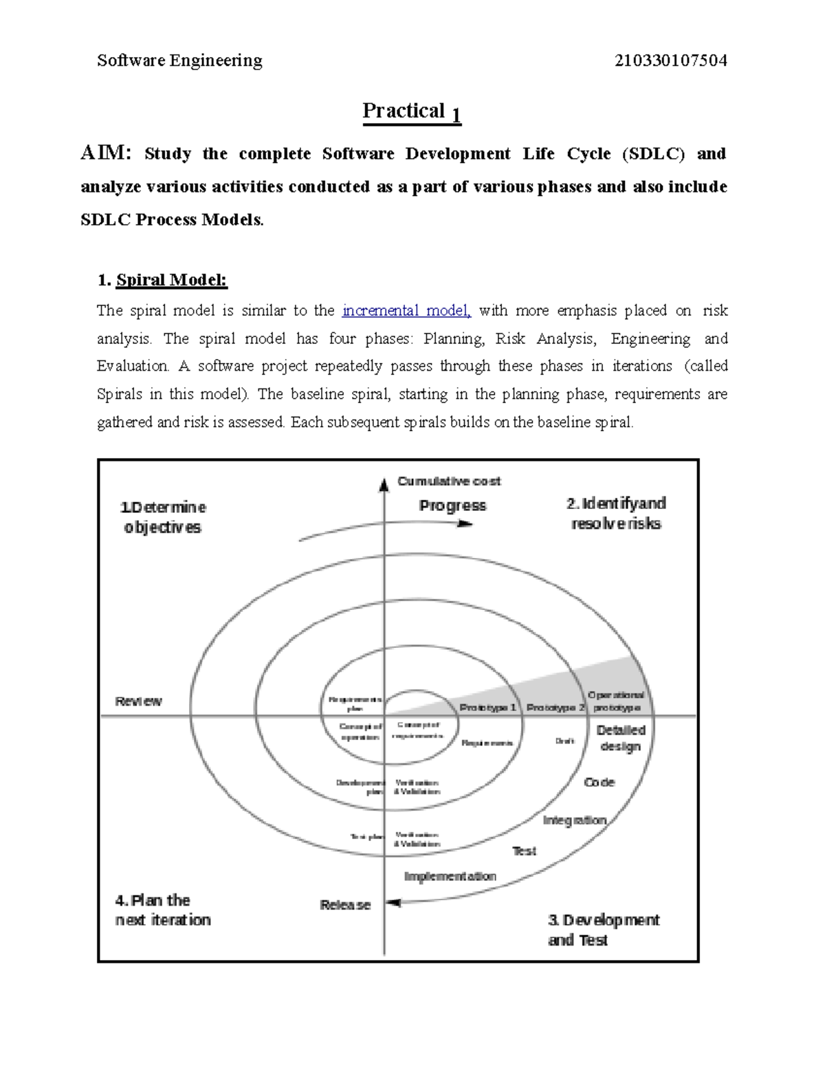 SE lab manual dhruv final - Software Engineering 210330107504 Practical ...