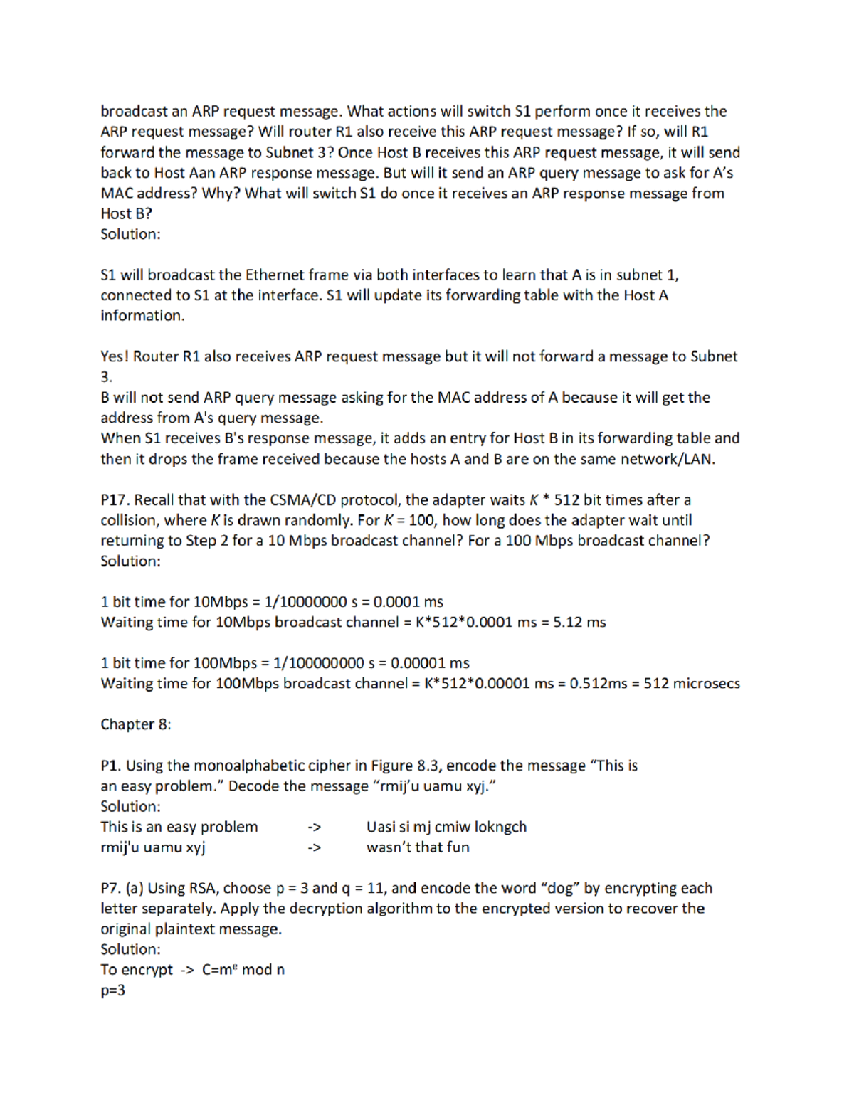 INFS 612– Principles and Practices of communication Networks 6 - Investment and portforlio - Studocu