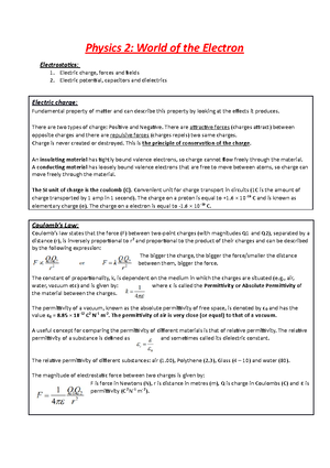 Core Text Physics 1 - Lecture notes and easy to read and prepare for ...